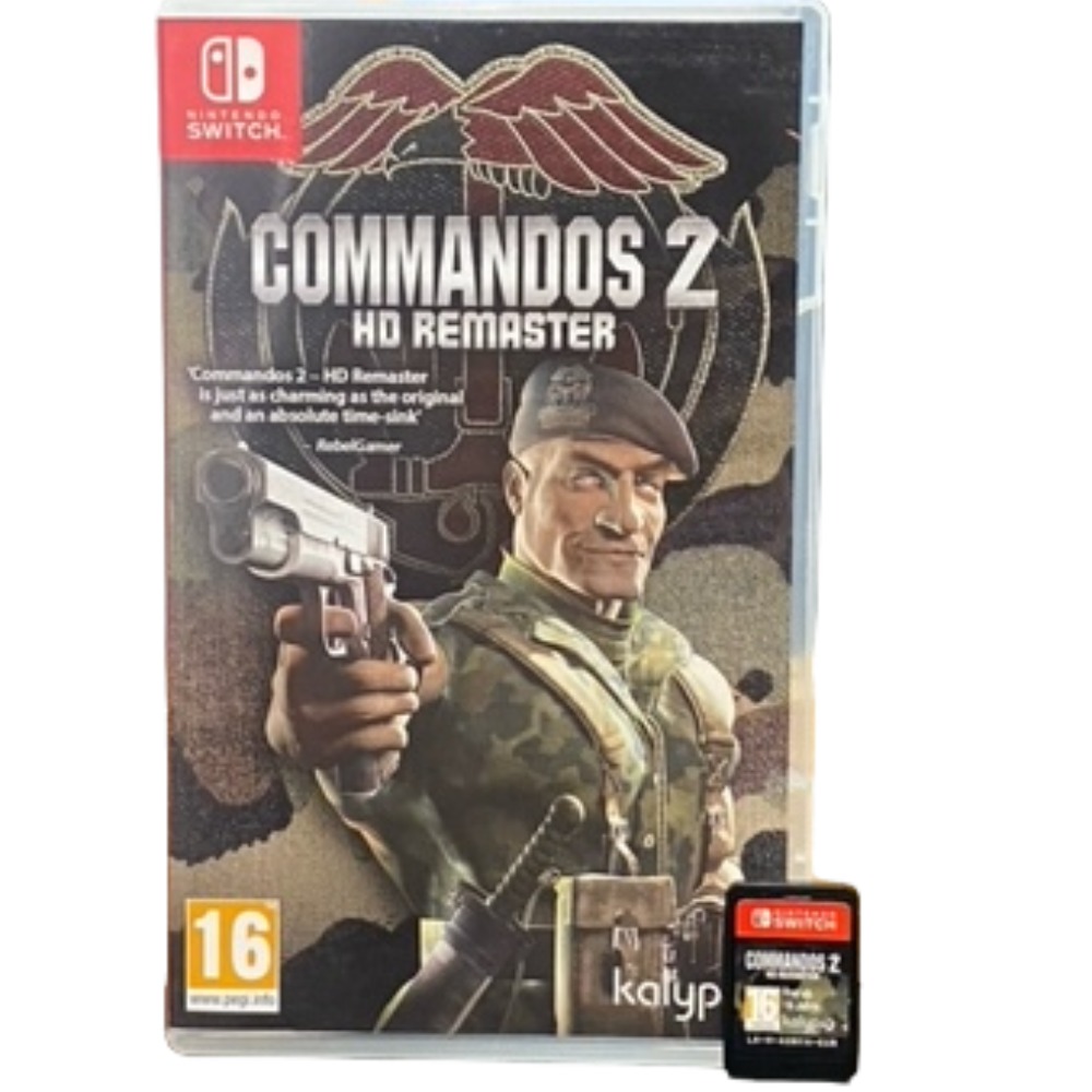 Pre-owned Commandos 2: HD Remaster - Nintendo Switch - Own4Less